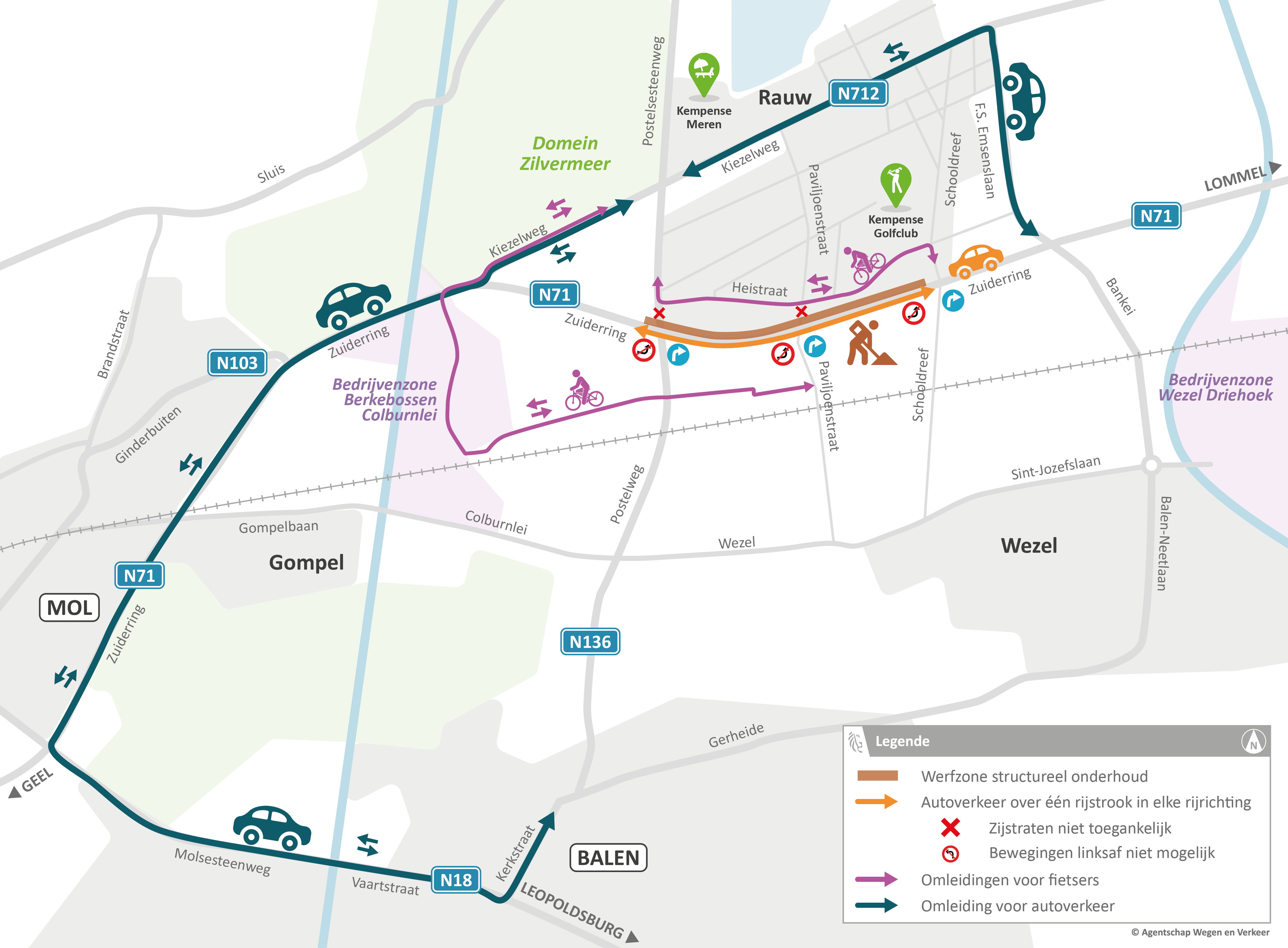 Vervanging betonnen wegdek Zuiderring door asfalt | Wegen en verkeer